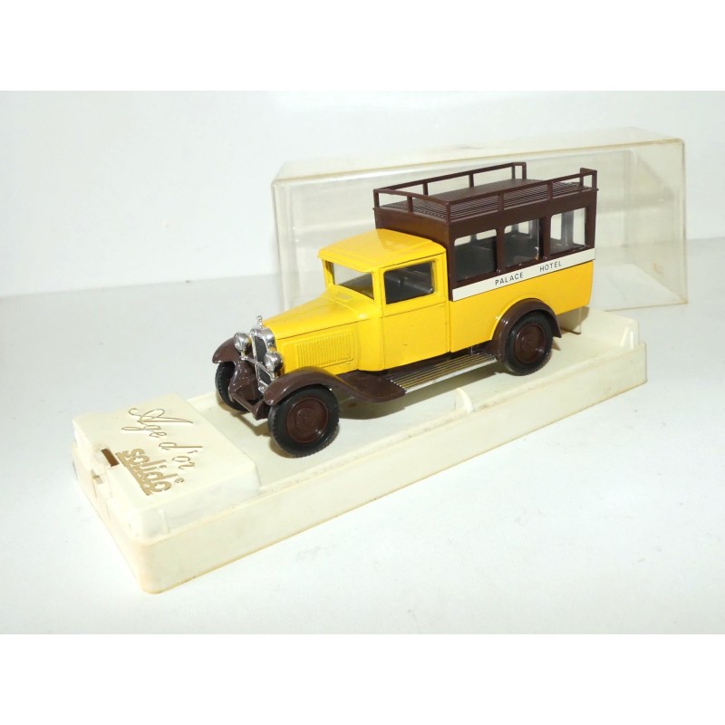 CITROEN C4F MINI BUS PALACE HOTEL SOLIDO 1:43 de reference