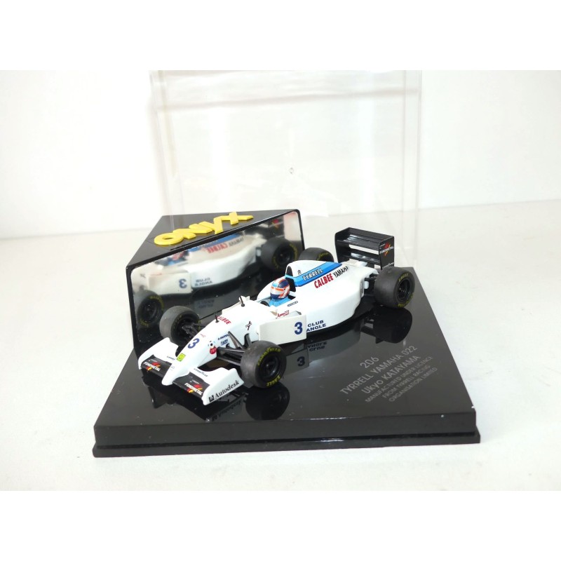 TYRRELL YAMAHA 022 U. KATAYAMA 1994 ONYX 206 1:43 de reference 206