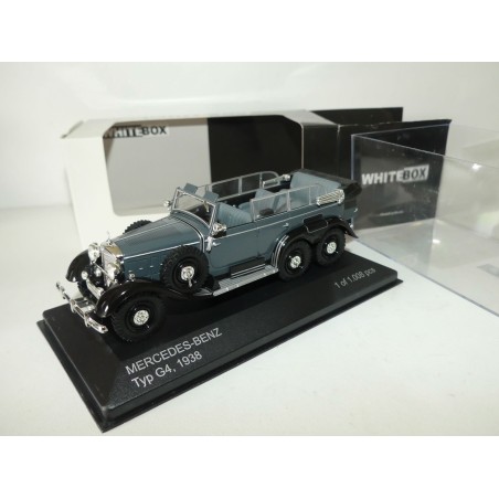MERCEDES TYP G4 1938 Gris WHITEBOX 1:43 de reference