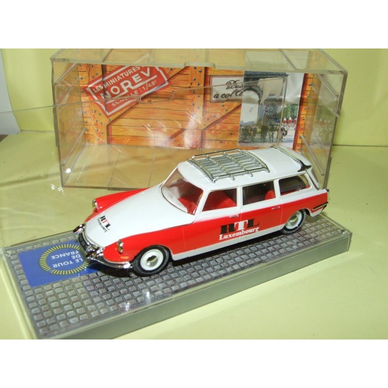 CITROEN ID BREAK 1963 REPORTAGES RTL TOUR DE FRANCE NOREV 1:43 de r...