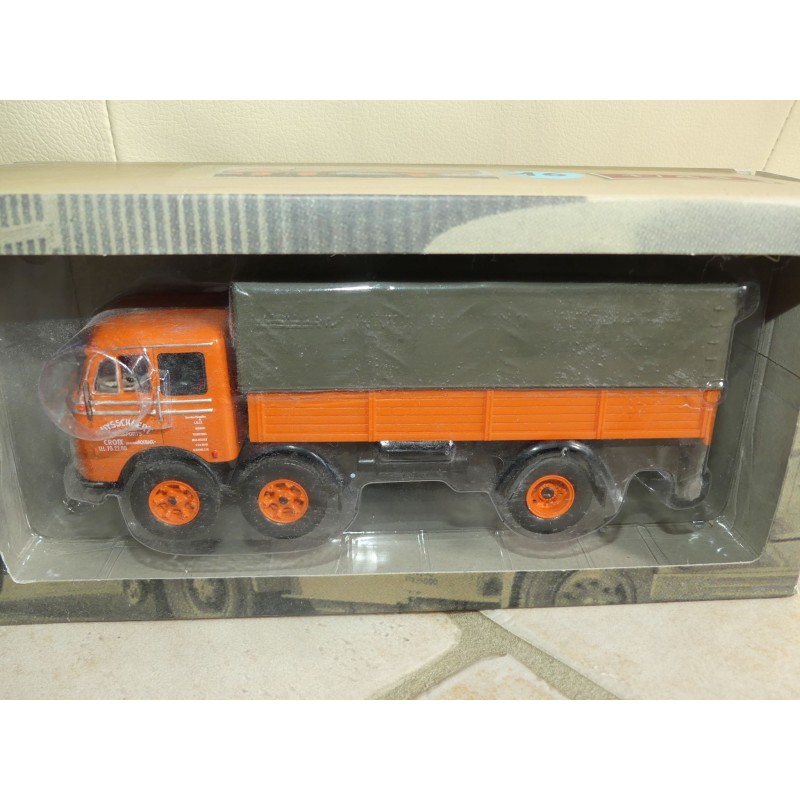 CAMION D'AUTREFOIS NÂ°016 MERCEDES LP333 PLATEAU BACHE BUYSSCHAERT ...