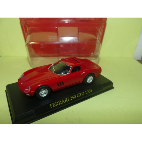 FERRARI 250 GTO 1964 Rouge FABBRI 1:43 sous coque de reference