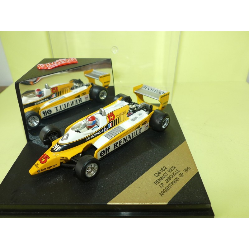 RENAULT RE23 GP D'AUSTRALIE 1980 JP JABOUILLE QUARTZO 4038 1:43 boi...