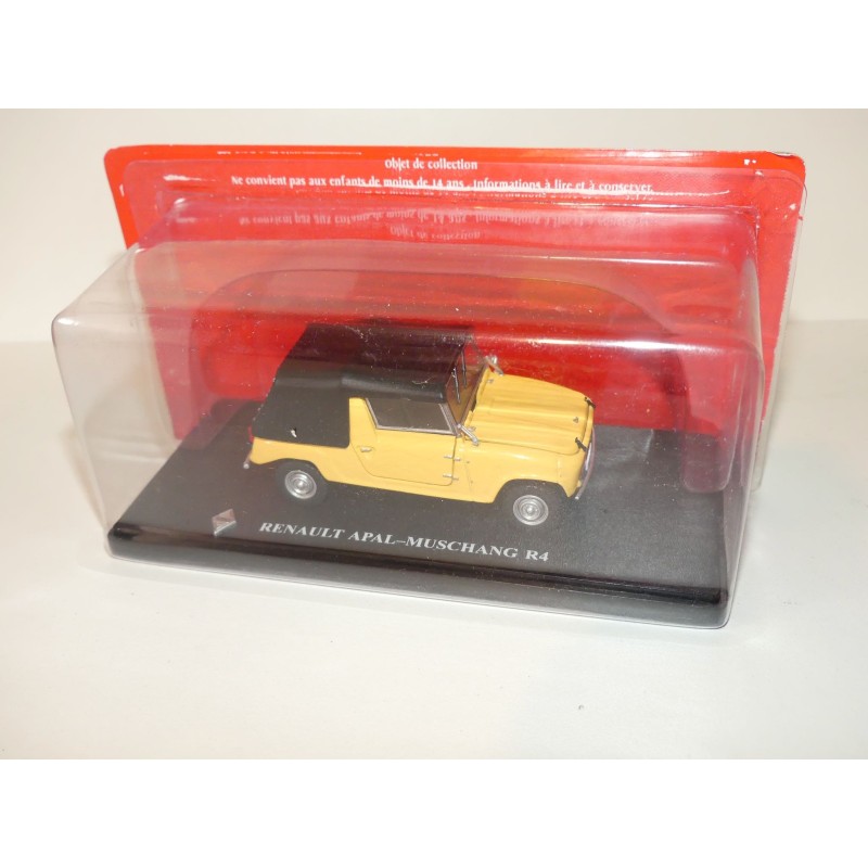 RENAULT 4 APAL MUSCHANG IXO PRESSE 1:43 de reference G110T048