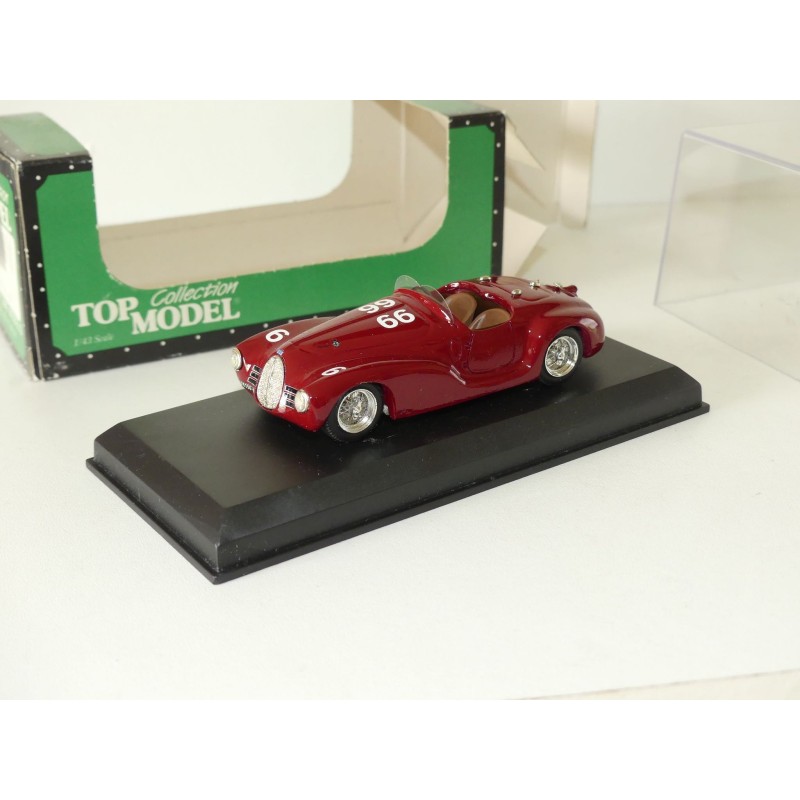 FERRARI 815 AUTO AVIO N°66 MILLE MIGLIA 1940 TOP MODEL TMC047 1:43 ...