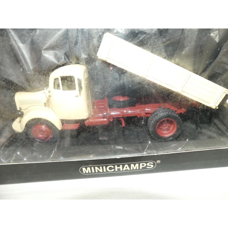 MERCEDES L3500 TIPPER TRUCK MINICHAMPS 1:43 de reference 439 350000