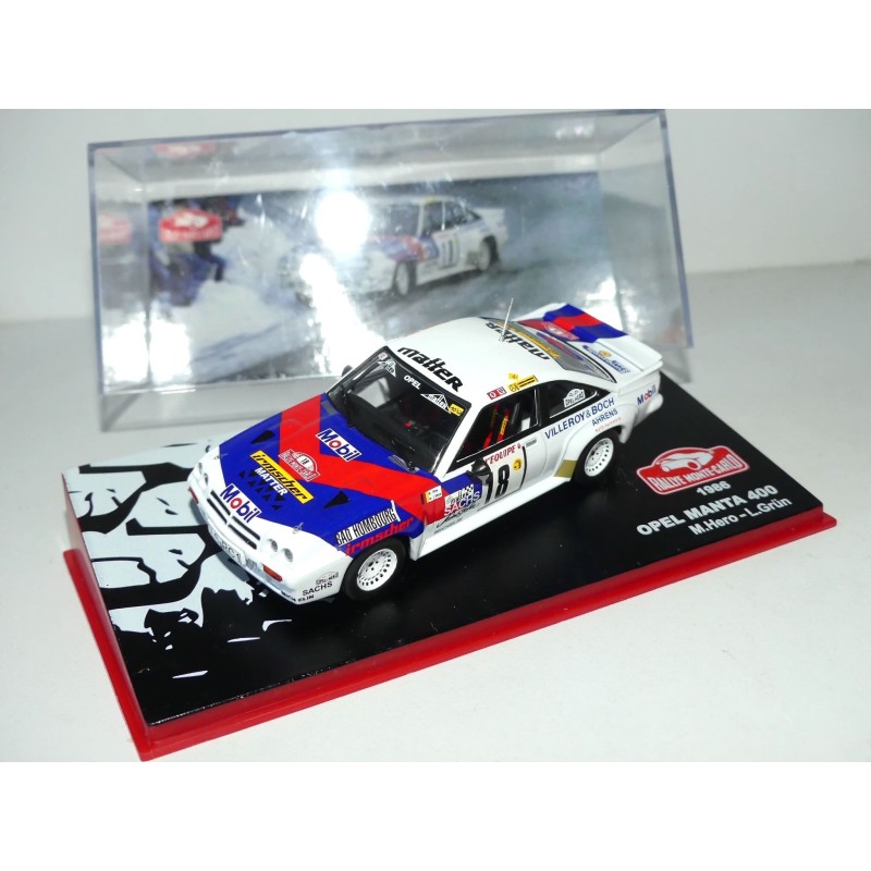 OPEL MANTA 400 RALLYE MONTE CARLO 1986 HERO ALTAYA 1:43 3ème de ref...
