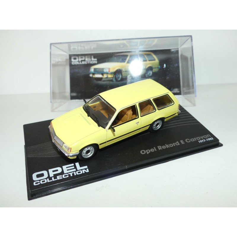OPEL REKORD E CARAVAN 1977-1982 Jaune ALTAYA 1:43 de reference