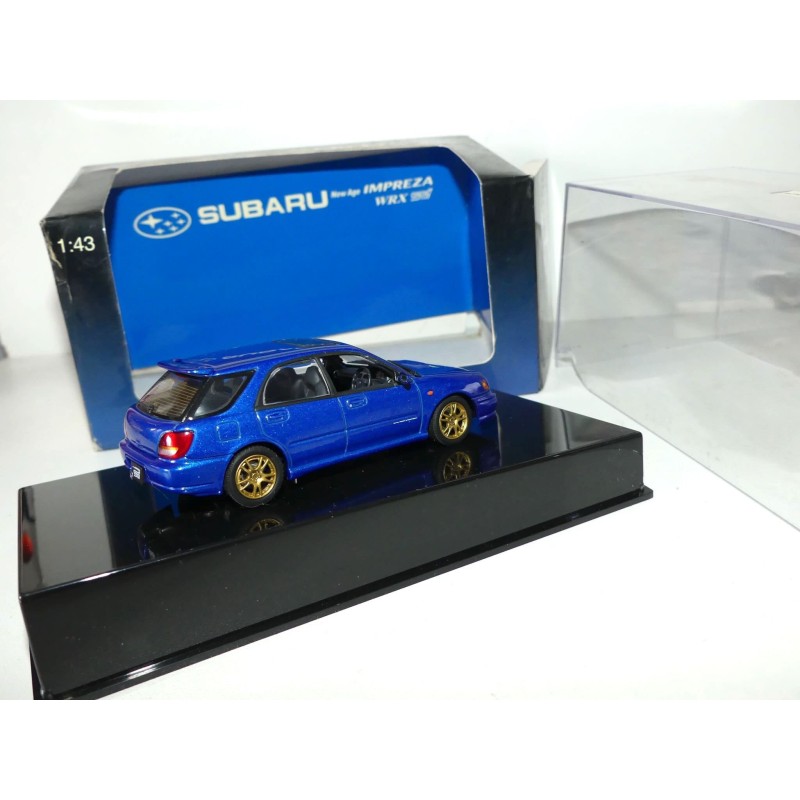 SUBARU IMPREZA WRX STi WAGON Bleu AUTOART 1:43 de reference 58631